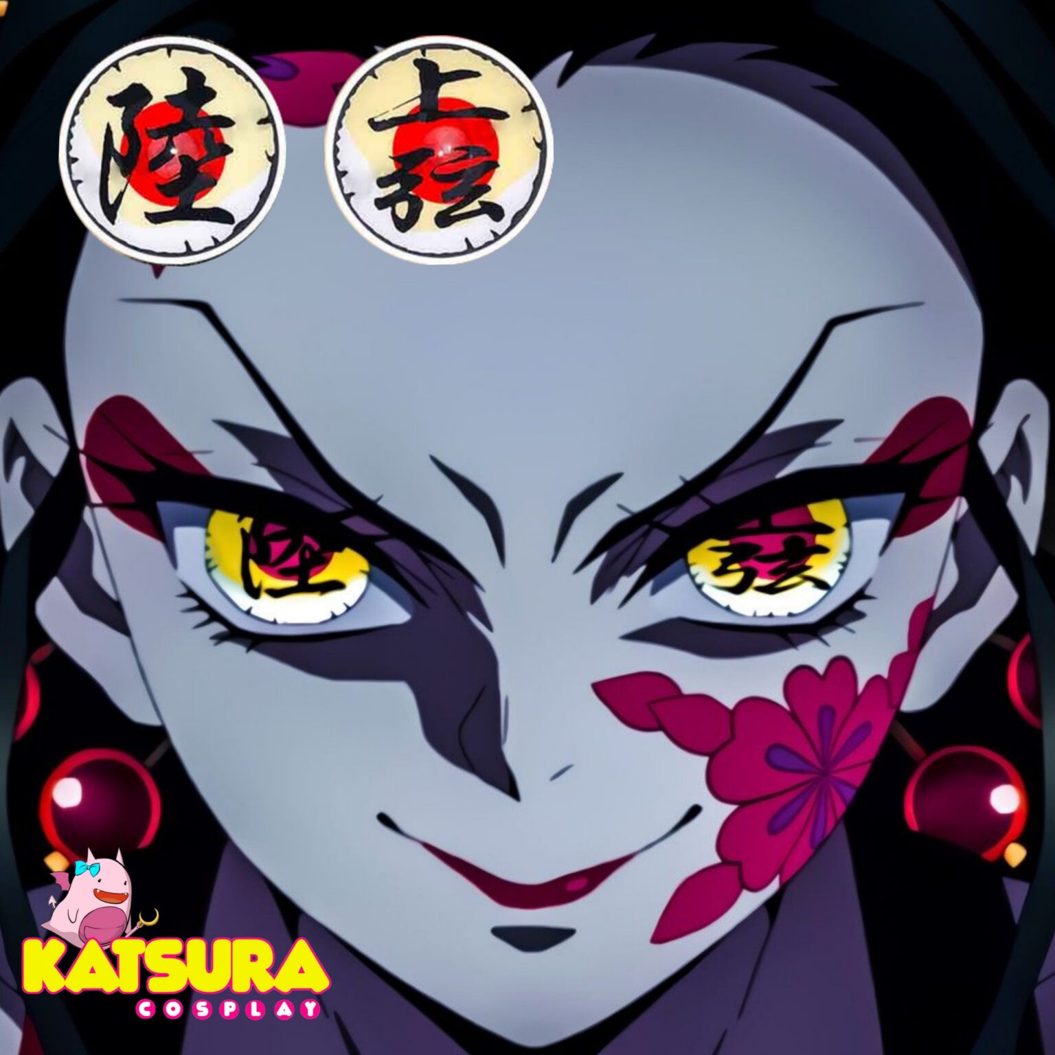 Lentes de contacto – DAKI Kimetsu No Yaiba. - Katsura Cosplay