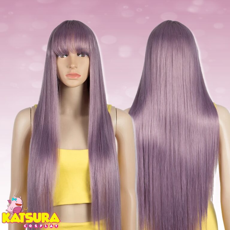 Peluca Violeta 80 cm - Katsura Cosplay