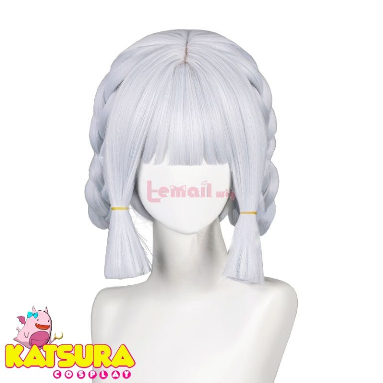 Peluca Ayaka Springbloom missive GENSHIN IMPACT - Katsura Cosplay
