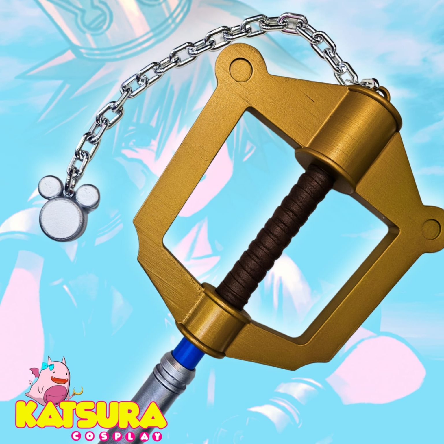 Llave Espada Keyblade Sora KINGDOM HEARTS - Katsura Cosplay