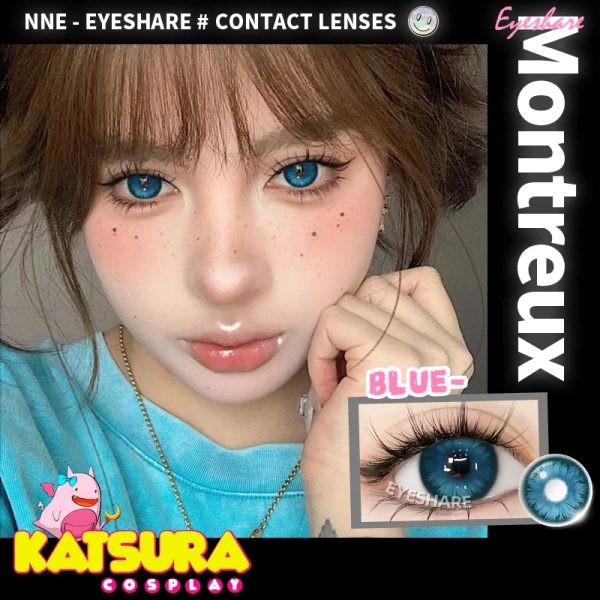 Lentes de contacto Montreux Blue - Katsura Cosplay